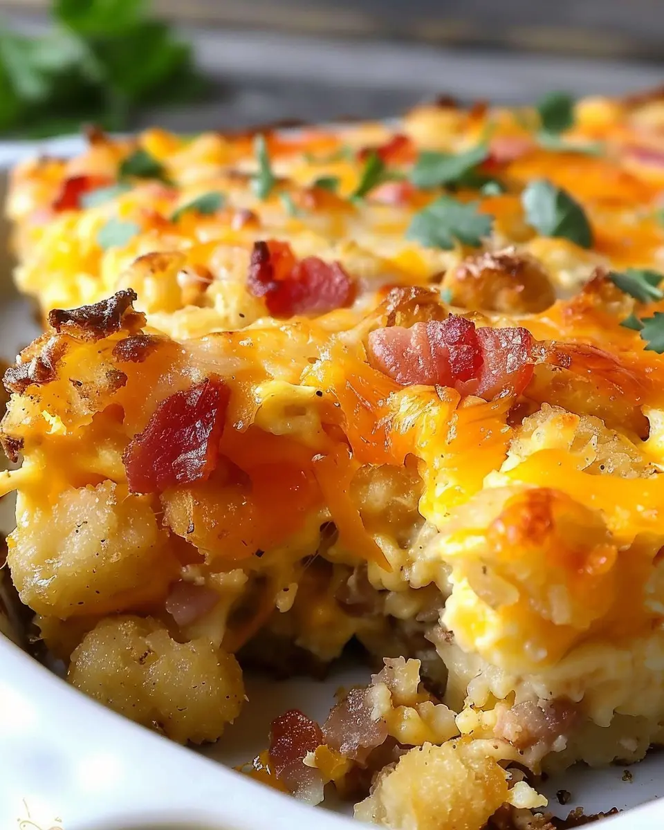 tater tot breakfast casserole